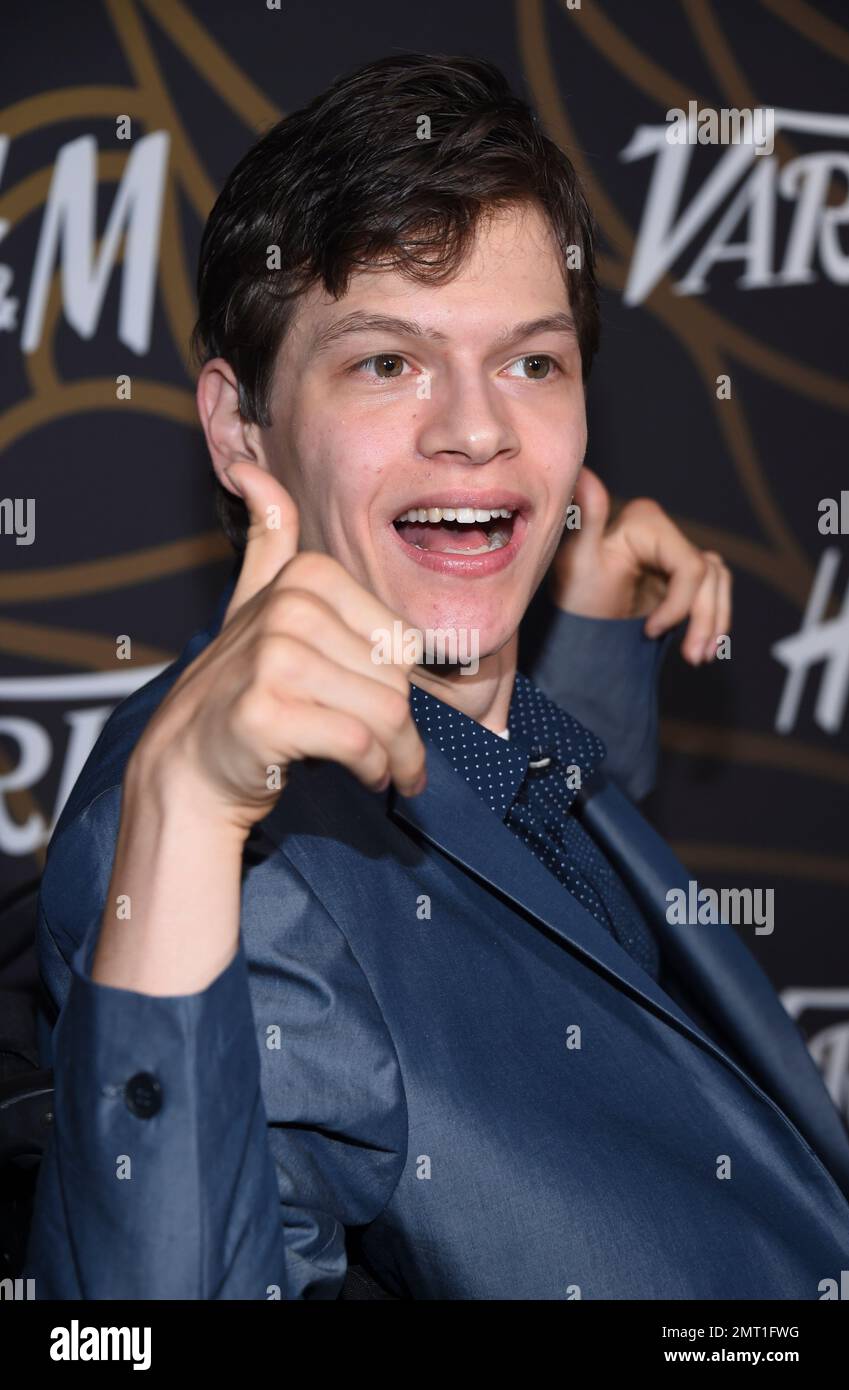 Micah Fowler attends the 2017 Variety's Power of Young Hollywood event ...