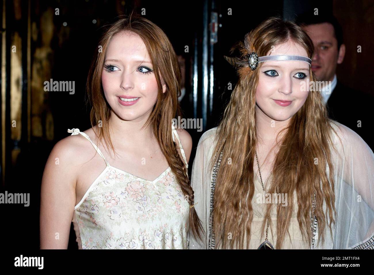 Samantha and Amanda Marchant at the new nightclub Diu for the A ...