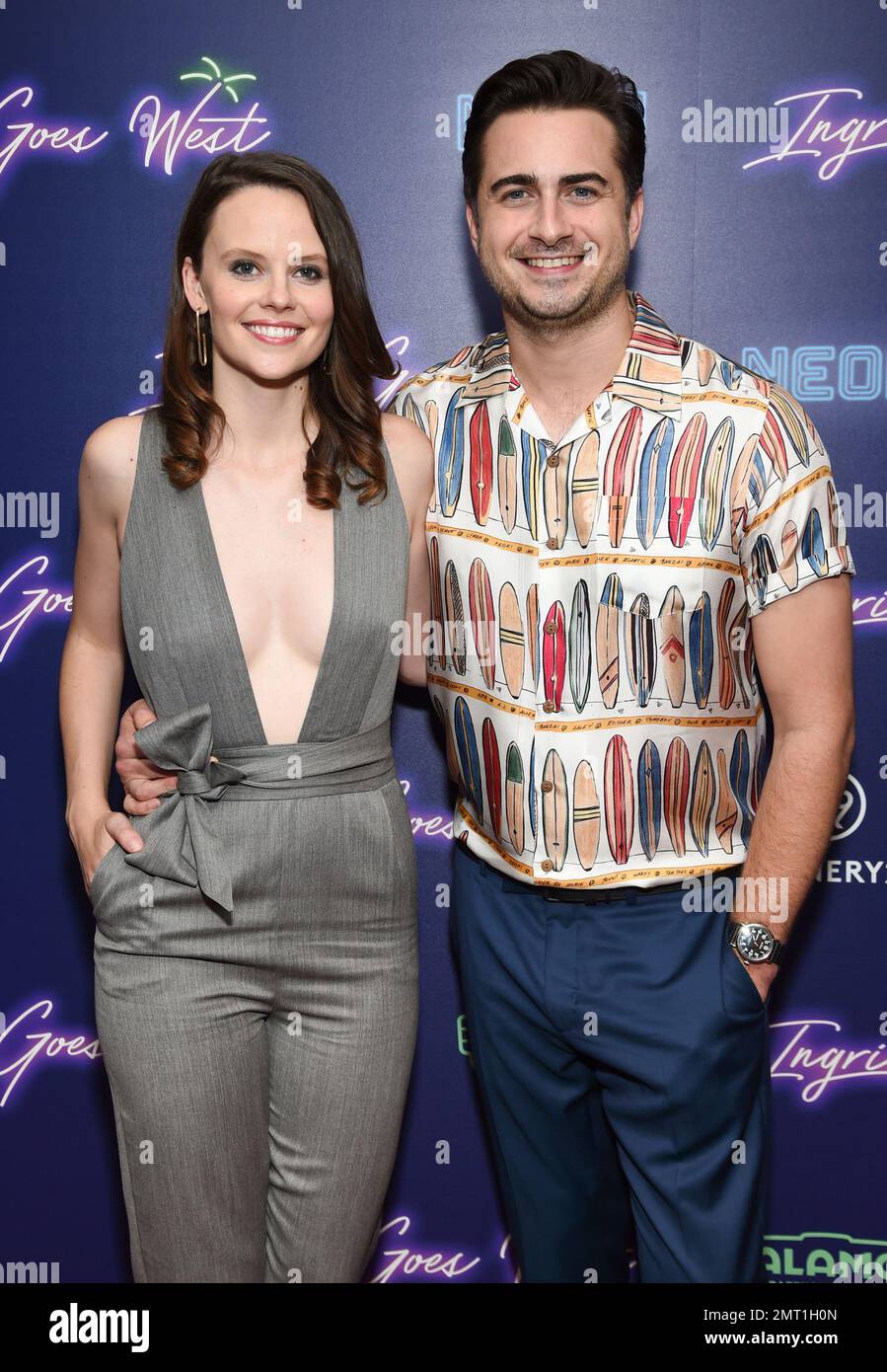 Director and co-writer Matt Spicer, right, and girlfriend actress Sarah ...