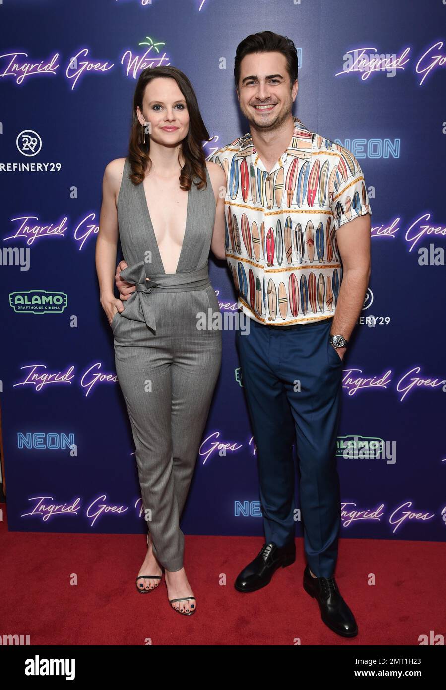 Director and co-writer Matt Spicer, right, and girlfriend actress Sarah ...