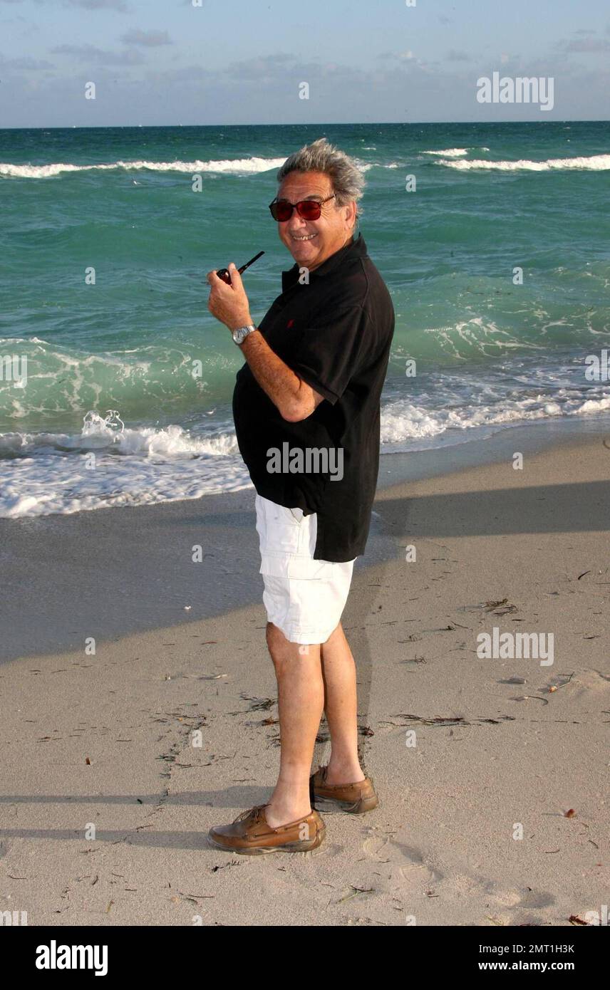 Exclusive!! Vintage UK comedian Mike Winters poses at his Miami Beach ...