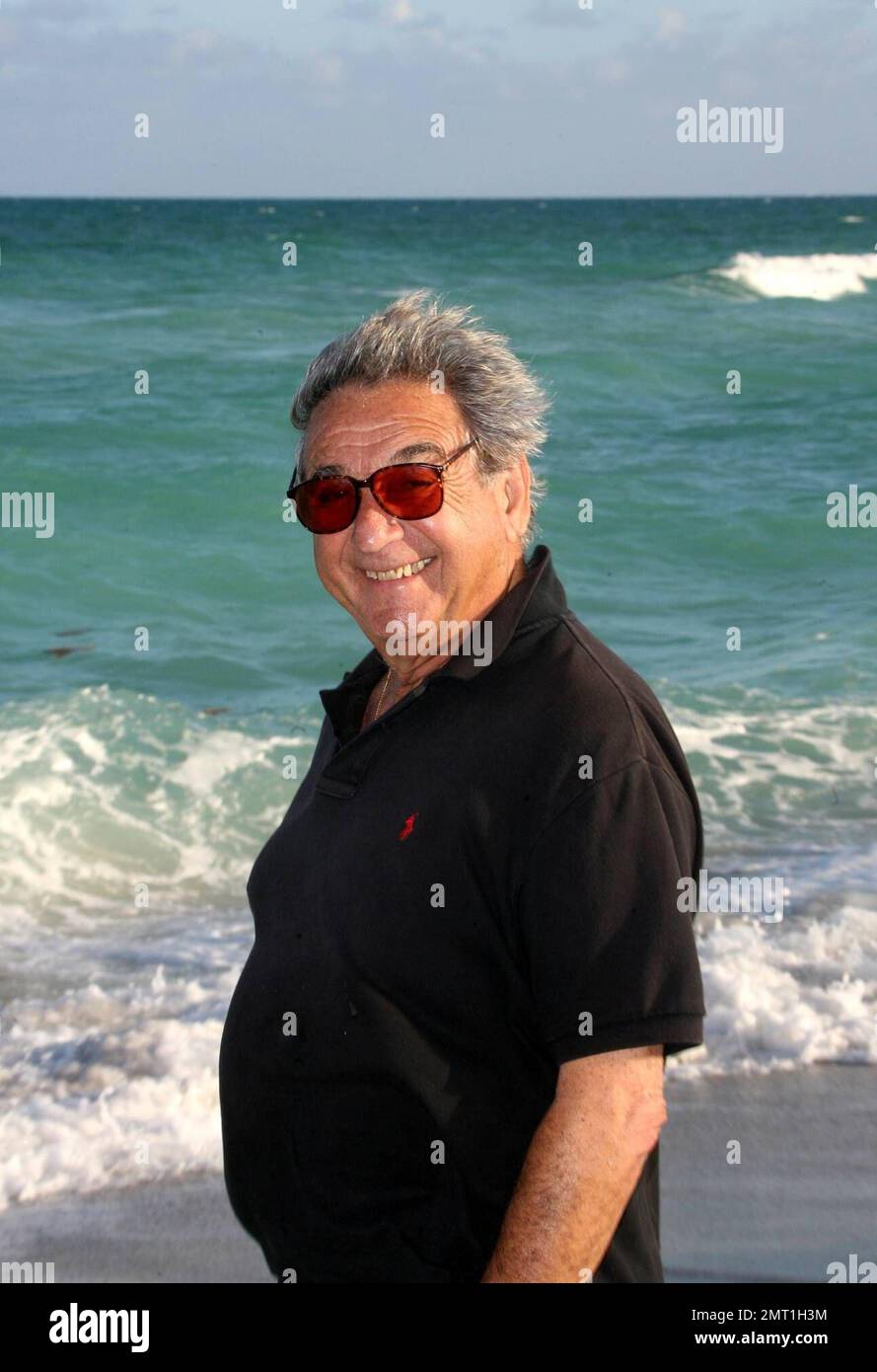 Exclusive!! Vintage UK comedian Mike Winters poses at his Miami Beach ...