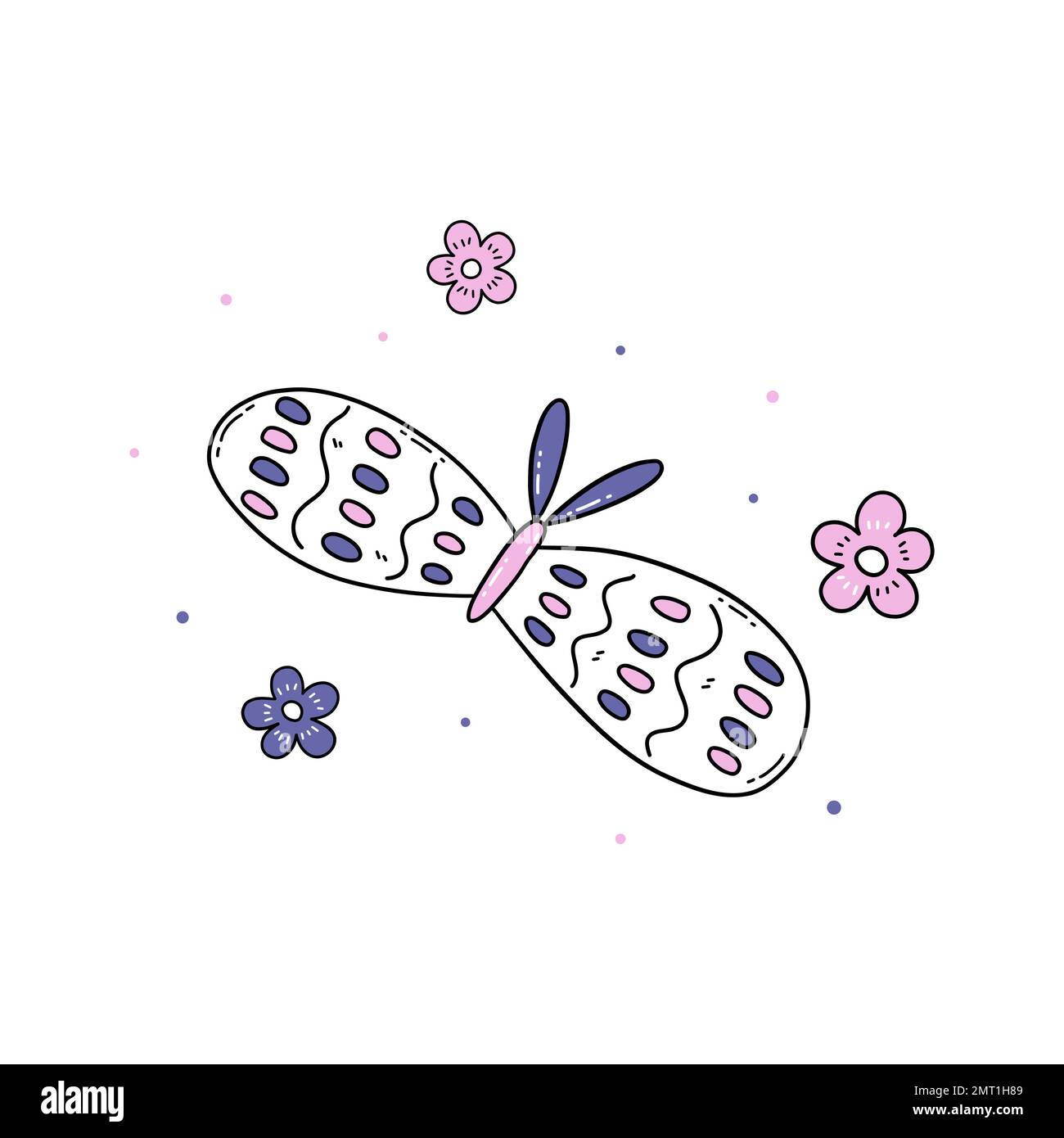 Moths elegant form hi-res stock photography and images - Alamy