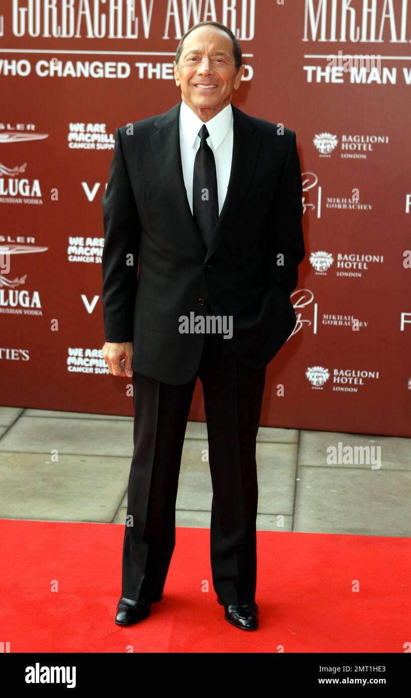 Paul Anka at Mikhail Gorbachev's 80th Birthday Celebration held at ...