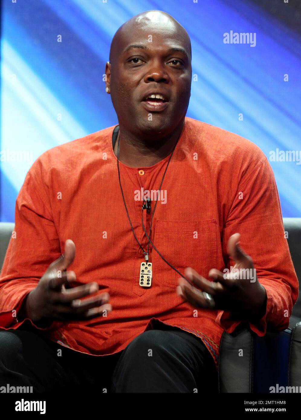 Peter Macon participates in the "The Orville" panel during the FOX ...