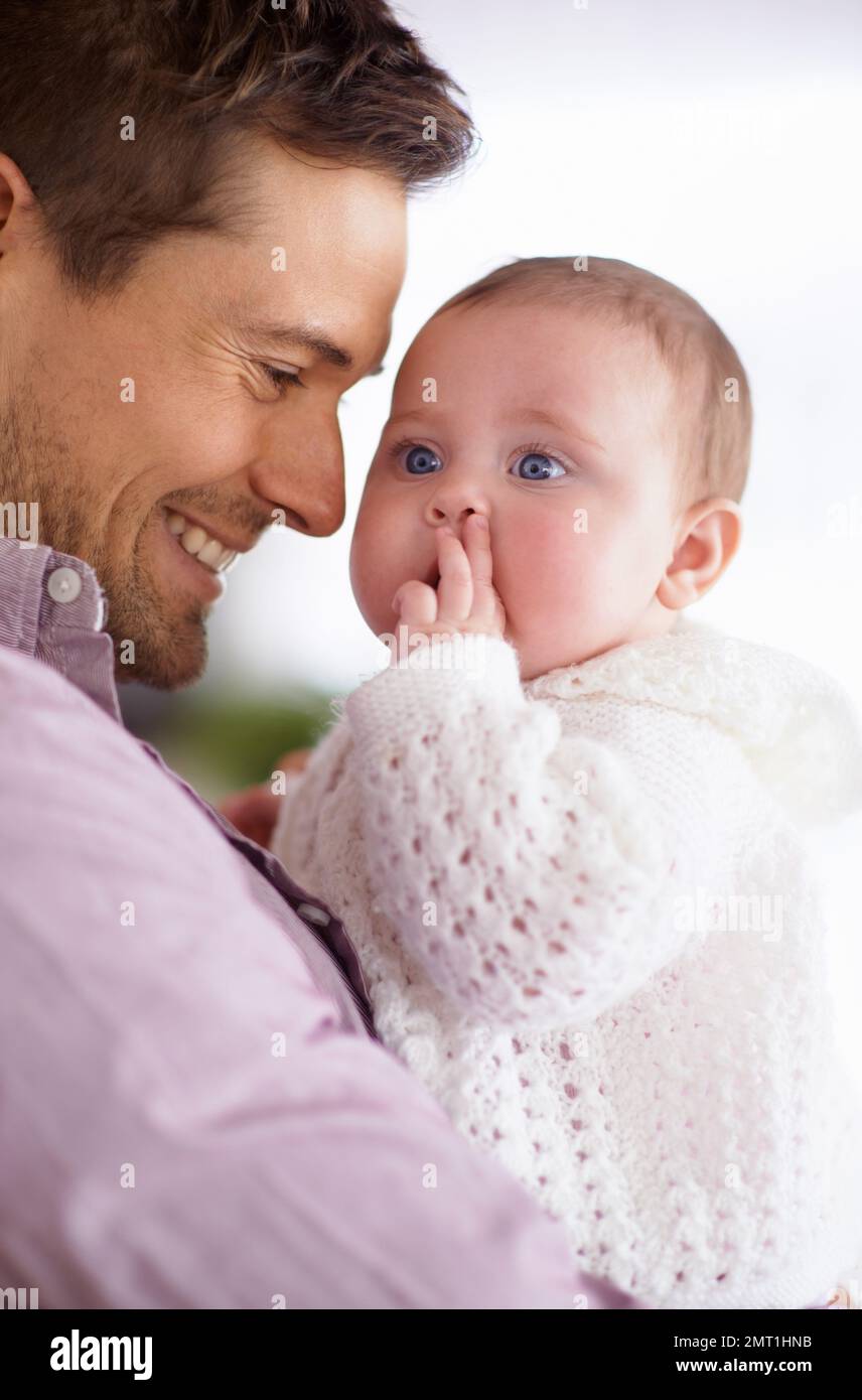 Angel showing man hi-res stock photography and images - Alamy