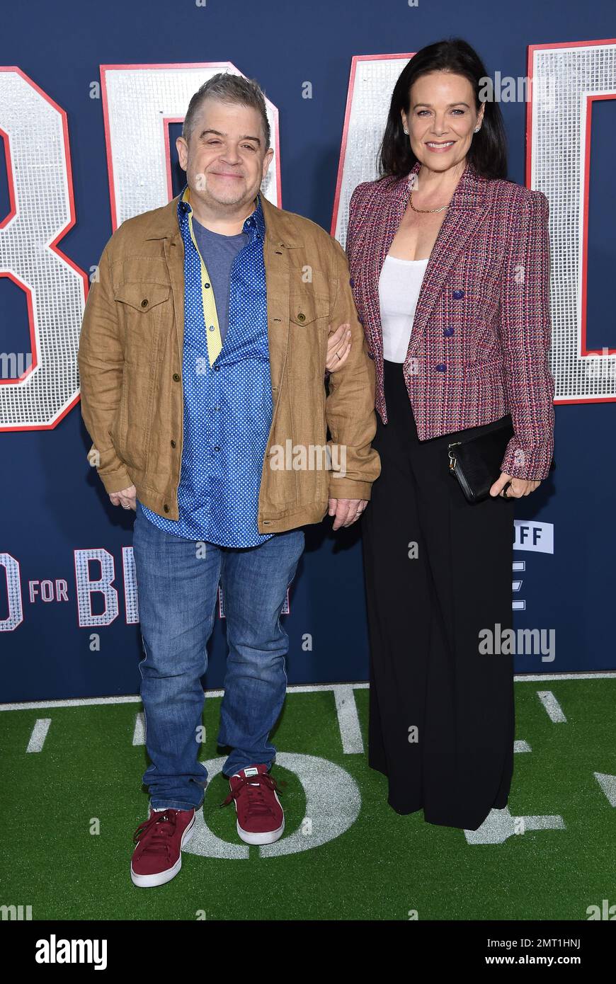 Westwood, CA. January 31, 2023, Patton Oswalt and Meredith Salenger ...