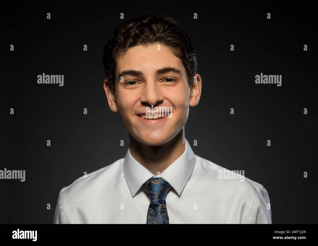 David Mazouz, a cast member in the FOX series "Gotham," poses for a ...