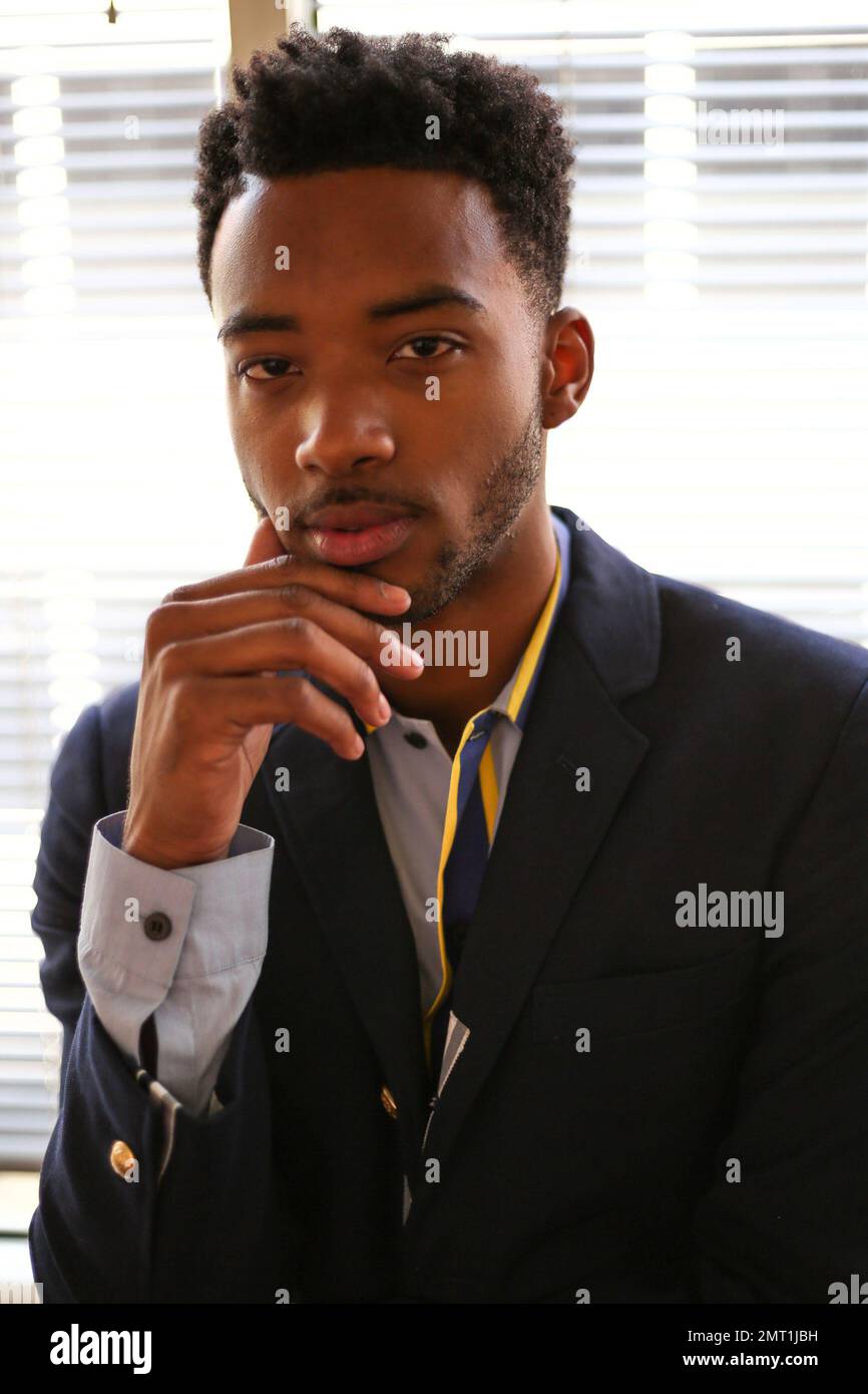 In this July 12, 2017 photo, Algee Smith poses for a portrait session ...
