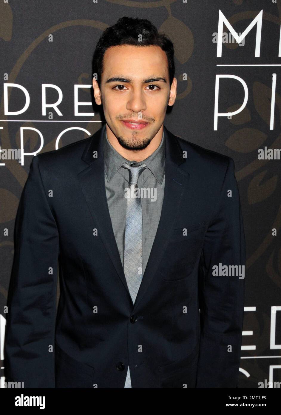 Victor Rasuk at the premiere of "Mildred Pierce" at the Ziegfeld ...