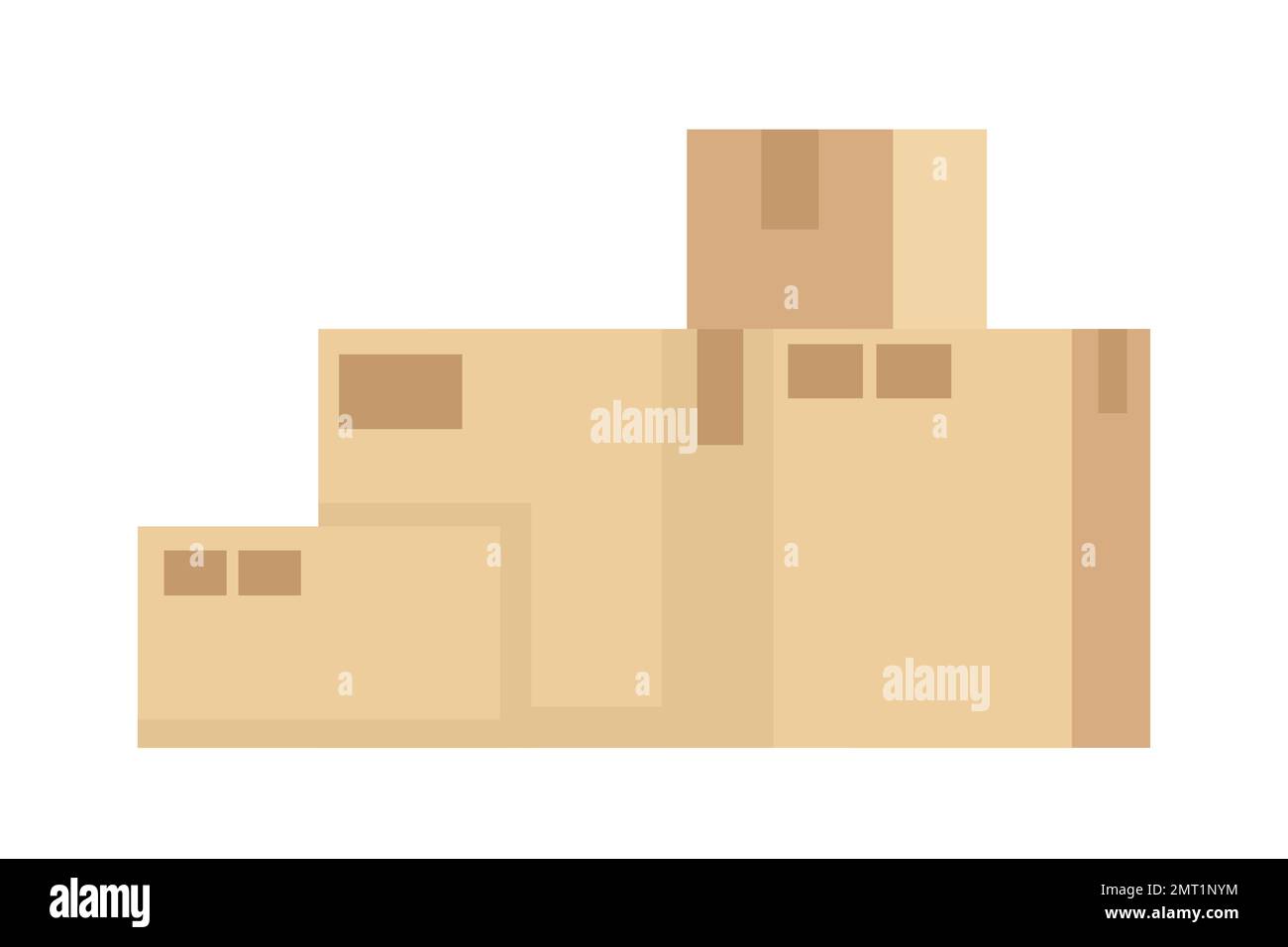 Fragile cardboard box clipart Stock Vector Images - Alamy