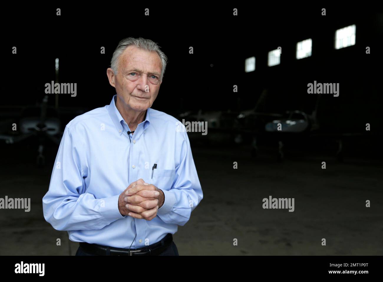 In this Monday, Aug. 7, 2017 photo, Thor Solberg talks with reporters ...