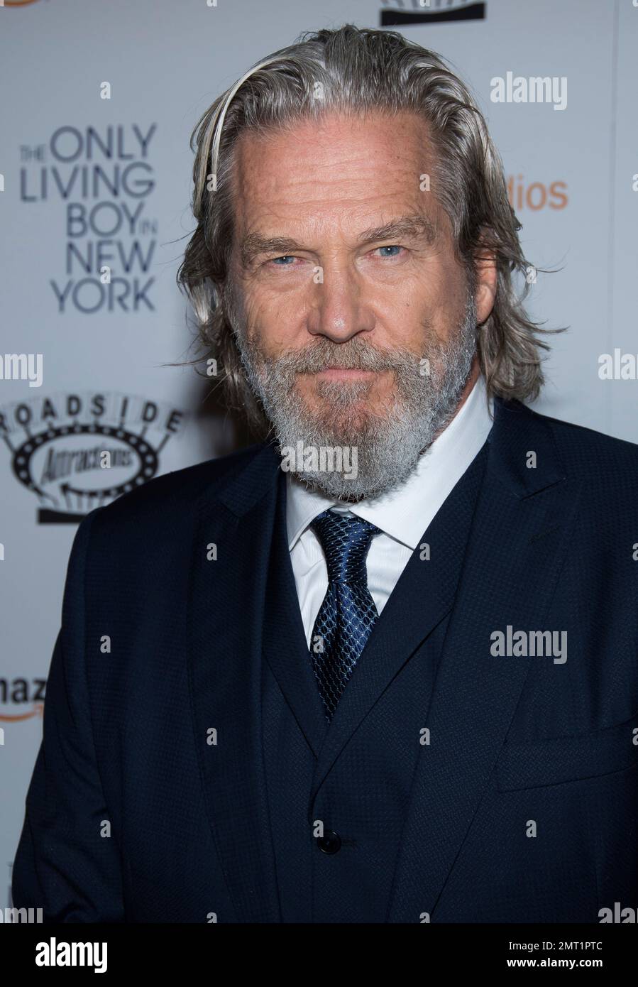 Jeff Bridges attends "The Only Living Boy in New York" premiere at the ...