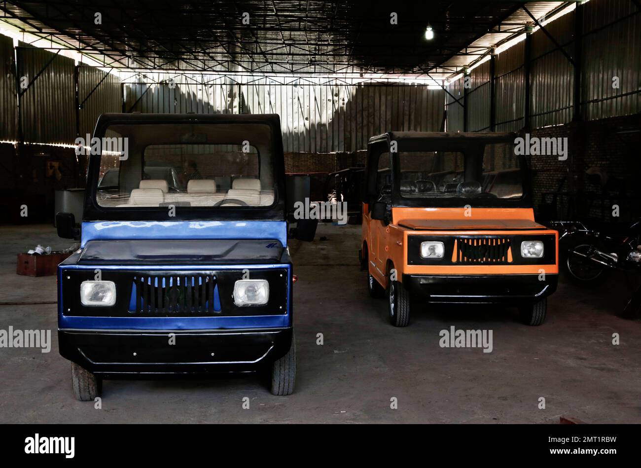 This Tuesday, Aug. 1, 2017 photo, shows new locally made Egyptian ...