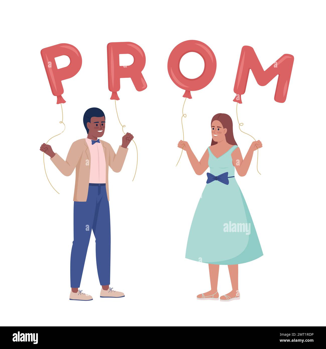 Prom secondary school Stock Vector Images - Alamy