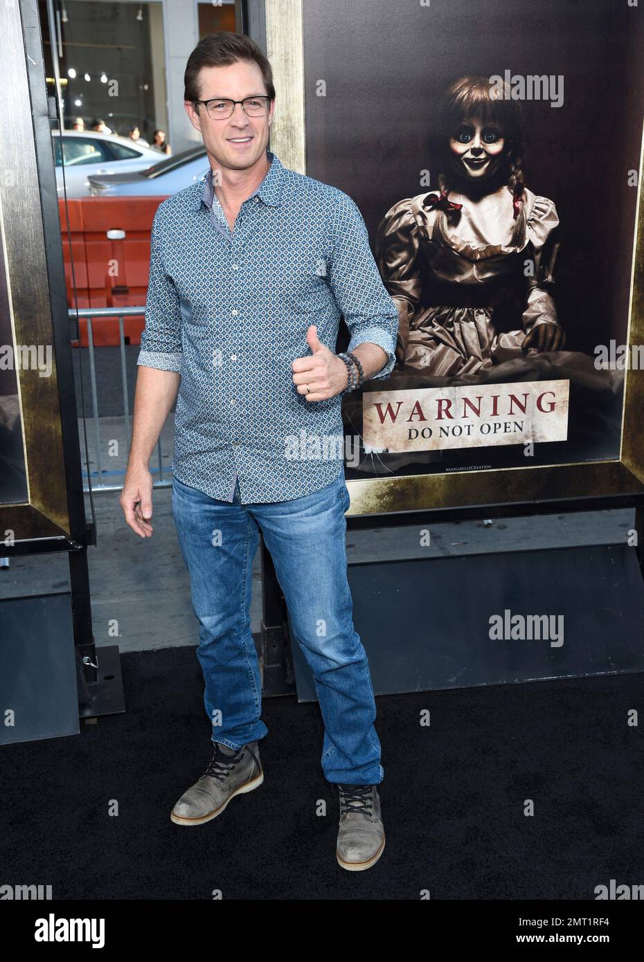Eric Close arrives at the Los Angeles premiere of "Annabelle: Creation ...