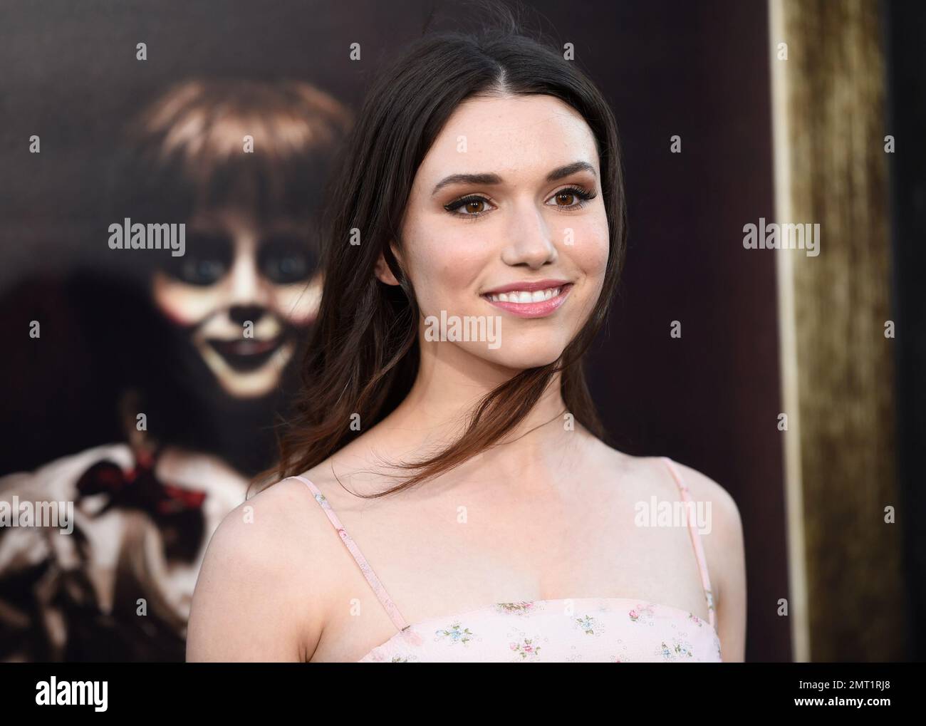 Grace Fulton arrives at the Los Angeles premiere of "Annabelle ...