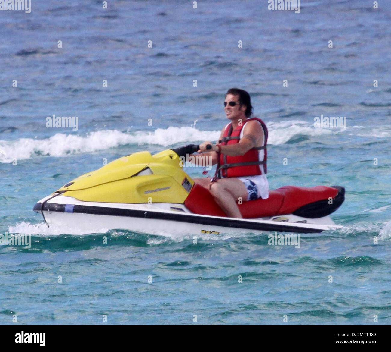 Exclusive!! Miley Cyrus enjoys a day at the beach jetskking with her ...