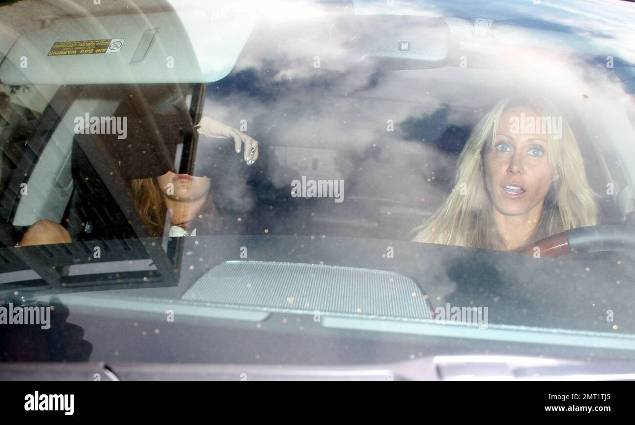 Miley Cyrus Car