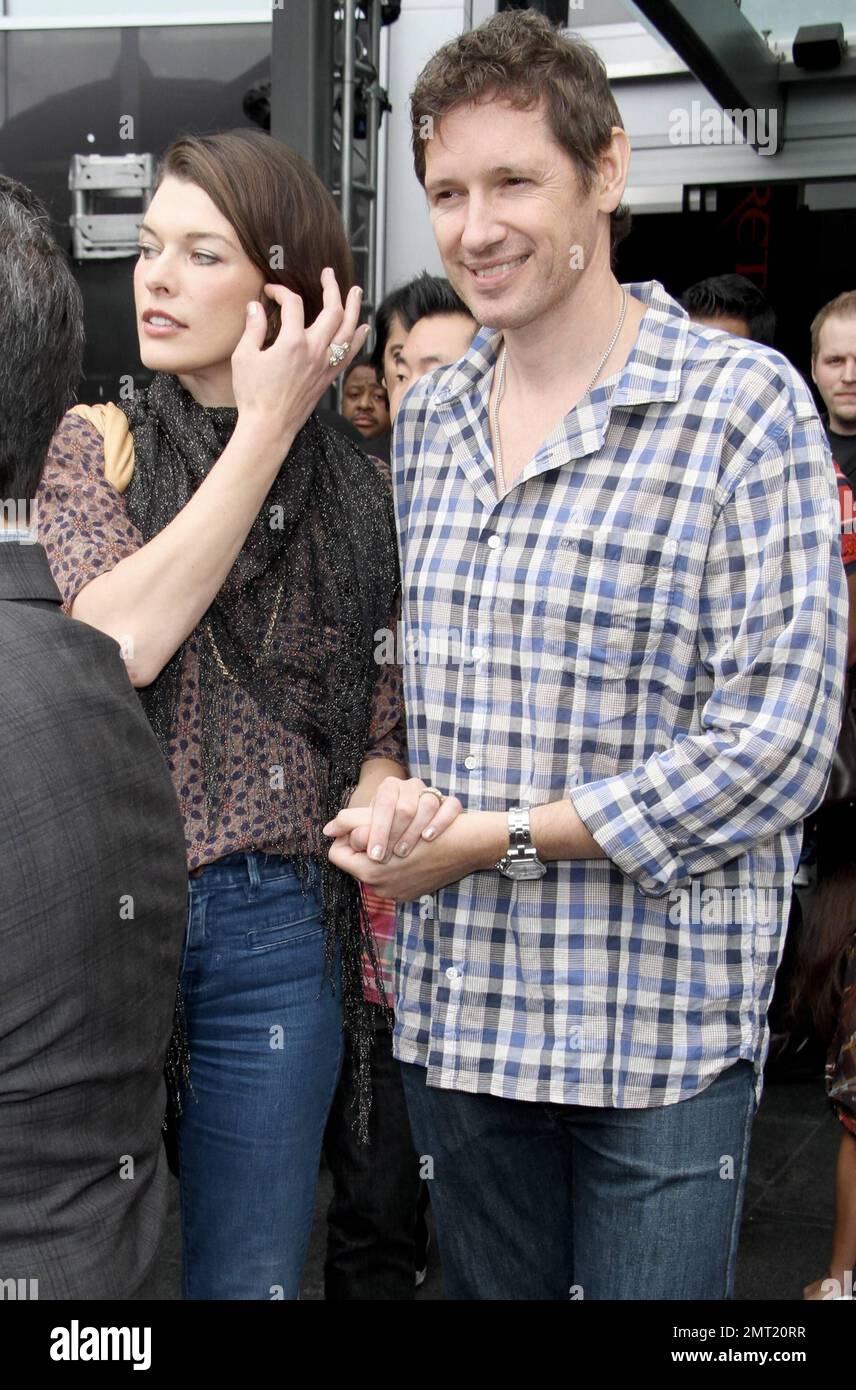 Milla Jovovich Husband