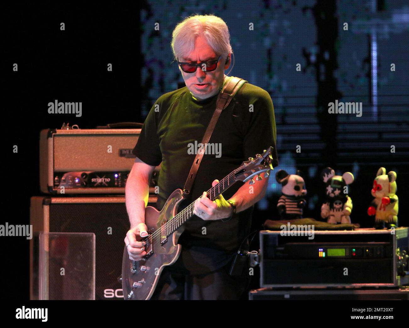 Chris Stein with Blondie performs during Blondie & Garbage: The Rage ...