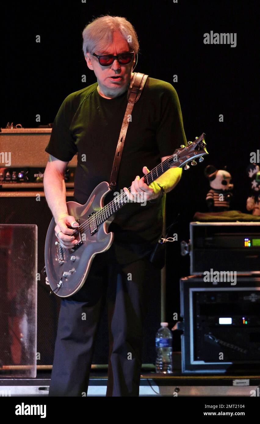 Chris Stein with Blondie performs during Blondie & Garbage: The Rage ...