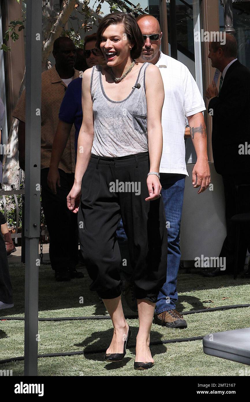 Currently promoting her new movie "Resident Evil: Retribution," actress ...