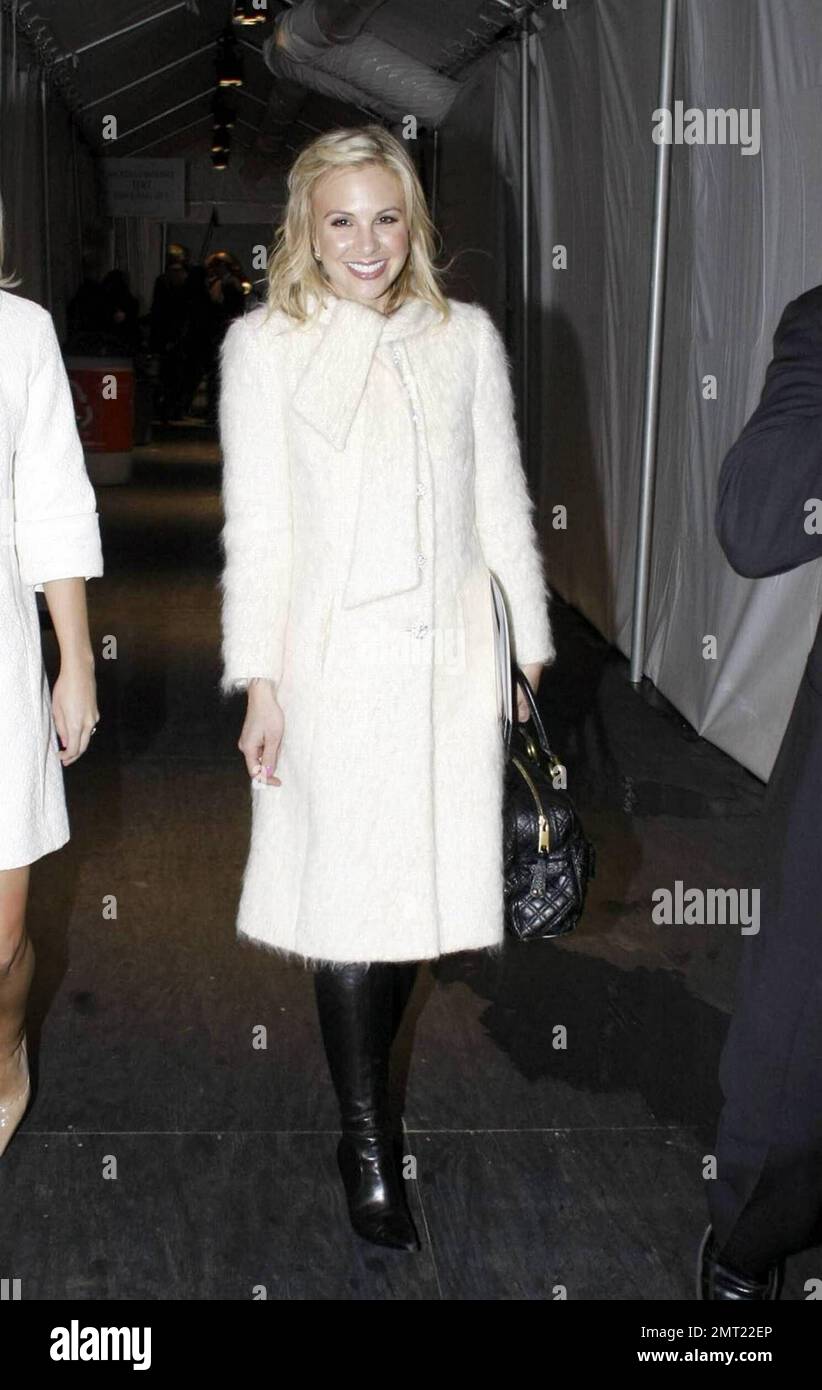 "The View" co-host Elizabeth Hasselbeck attends the Milly fashion show ...