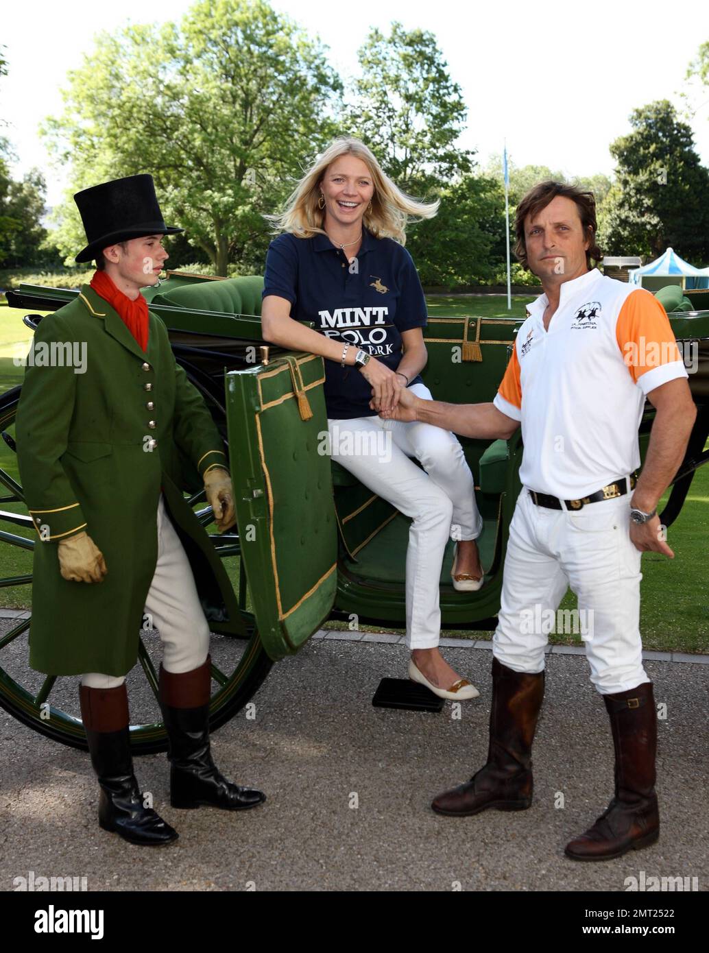 Jodie Kidd and boyfriend Andrea Vianini launch MINT Polo in the Park at ...