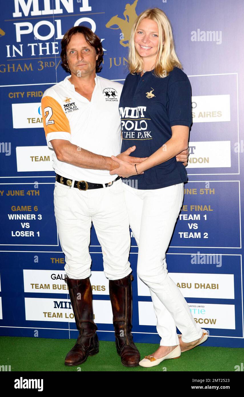 Jodie Kidd and boyfriend Andrea Vianini launch MINT Polo in the Park at ...