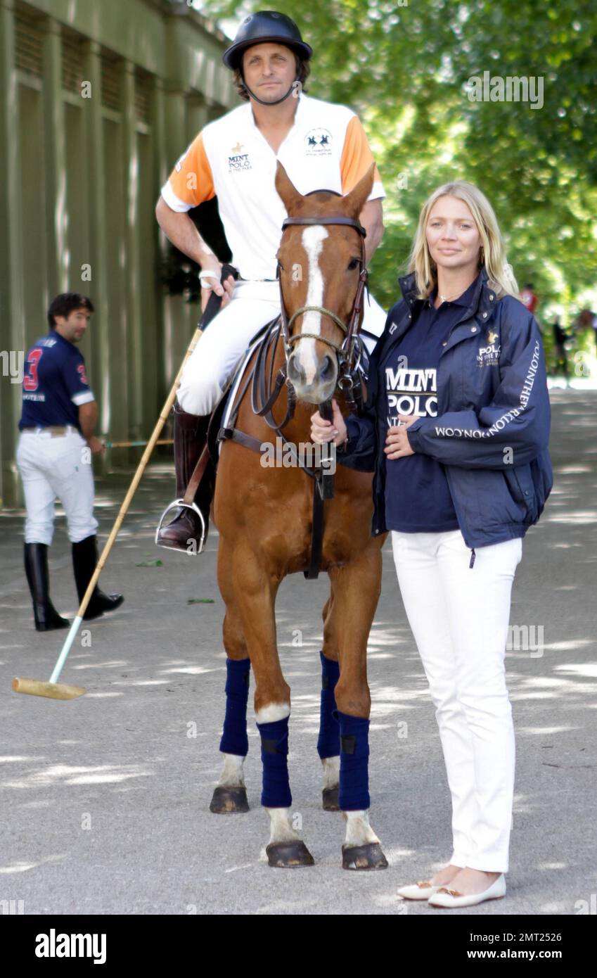 Jodie Kidd and boyfriend Andrea Vianini launch MINT Polo in the Park at ...