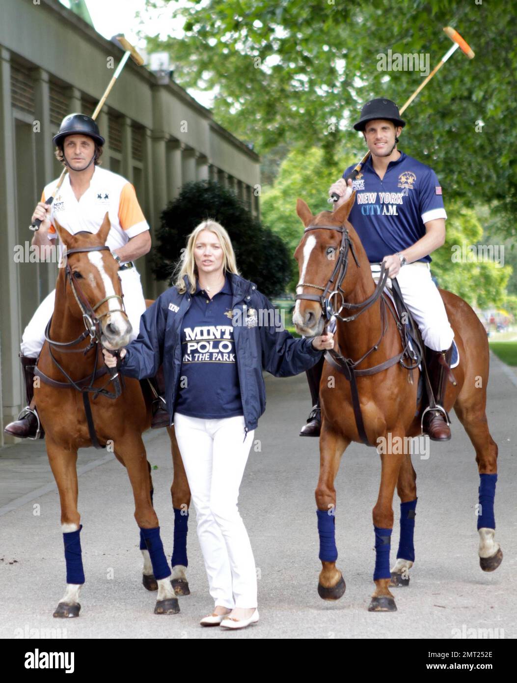 Jodie Kidd and boyfriend Andrea Vianini launch MINT Polo in the Park at ...