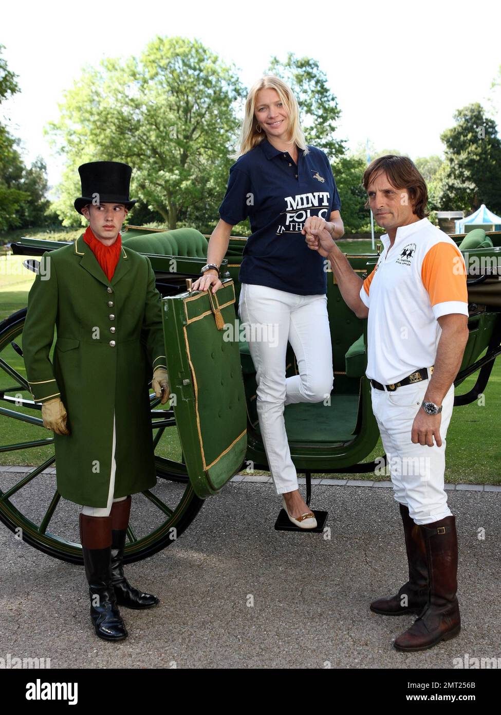 Jodie Kidd and boyfriend Andrea Vianini launch MINT Polo in the Park at ...