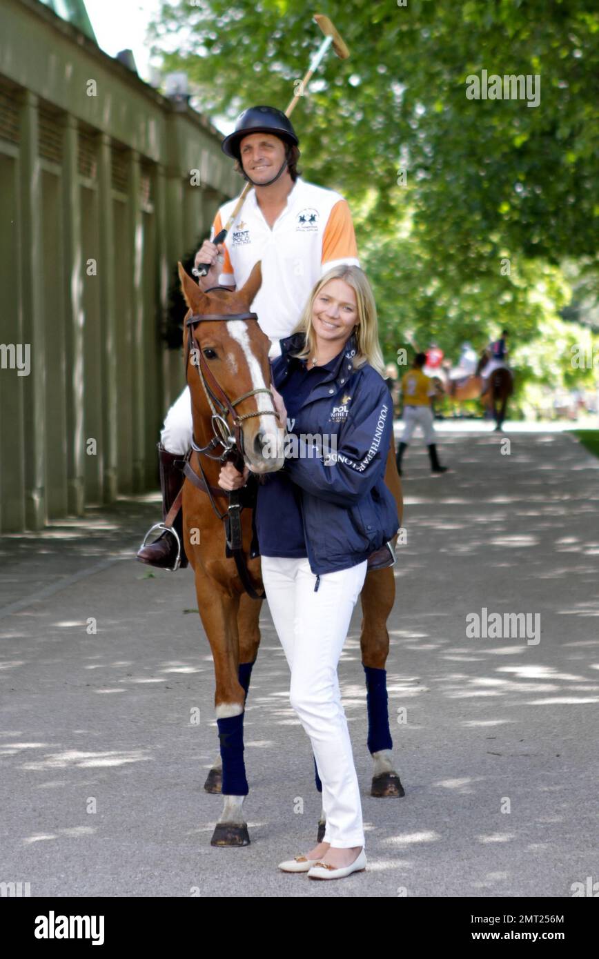 Jodie Kidd and boyfriend Andrea Vianini launch MINT Polo in the Park at ...