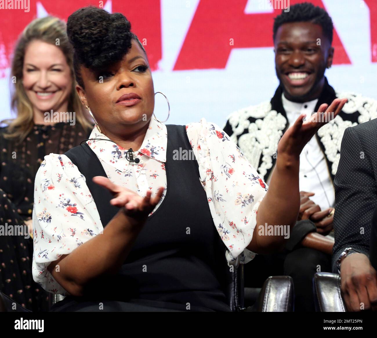 Yvette Nicole Brown participates in the "The Mayor" panel during the ...