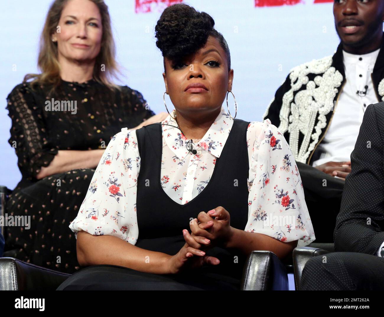 Yvette Nicole Brown participates in the "The Mayor" panel during the ...