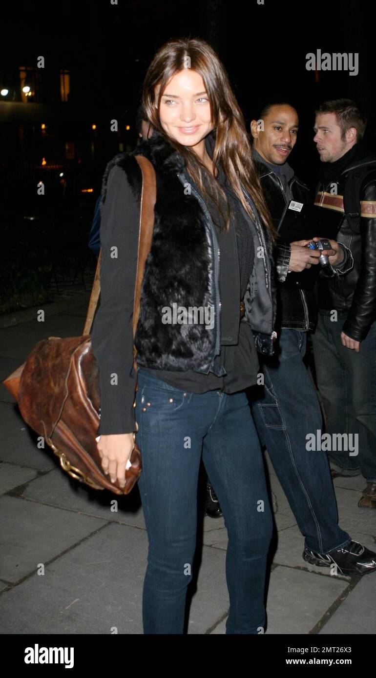 Australian supermodel and Victoria's Secret Angel Miranda Kerr attends ...