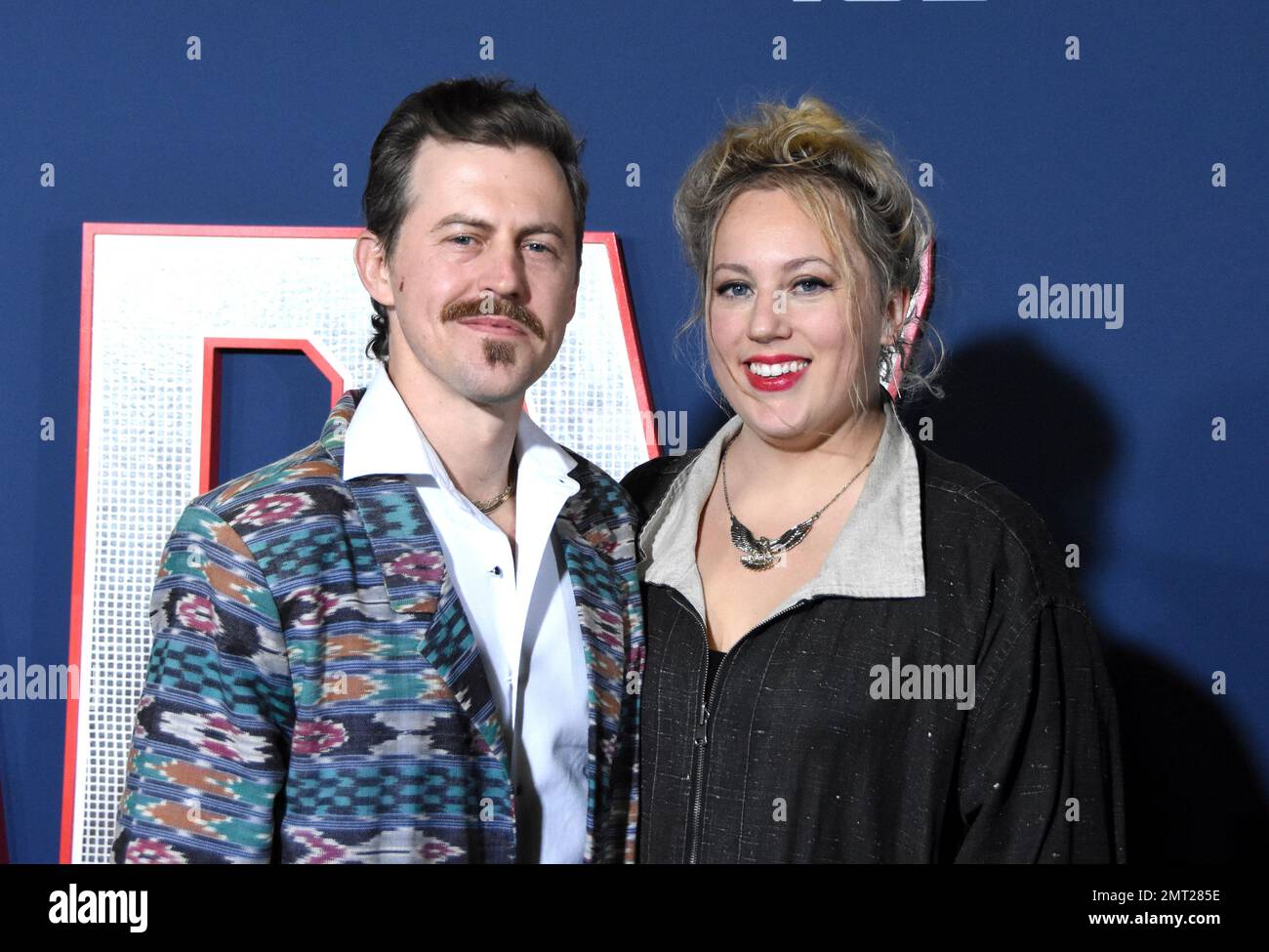 Los Angeles, California, USA 31st January 2023 Actor Alex Moffat and ...