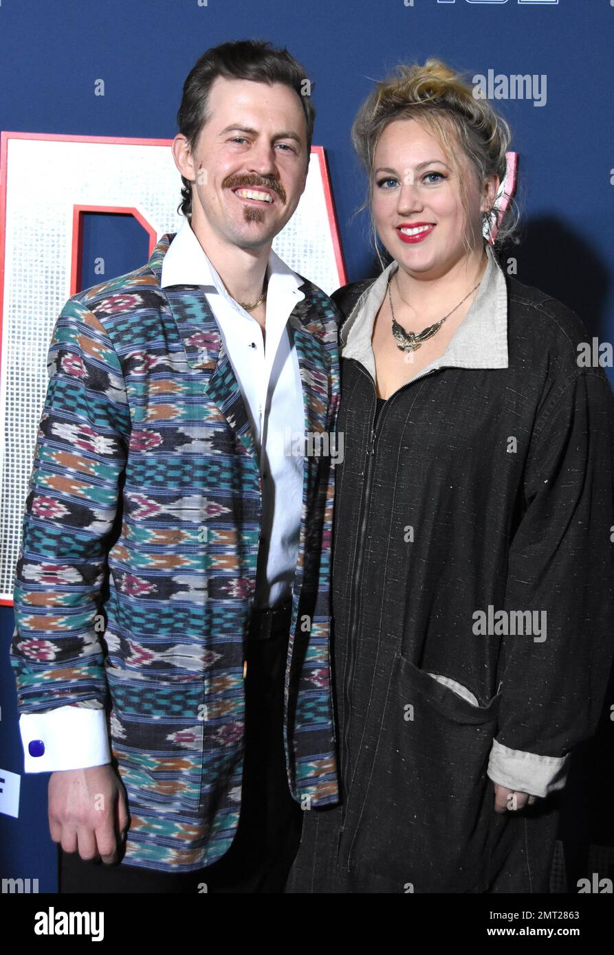 Los Angeles, California, USA 31st January 2023 Actor Alex Moffat and ...
