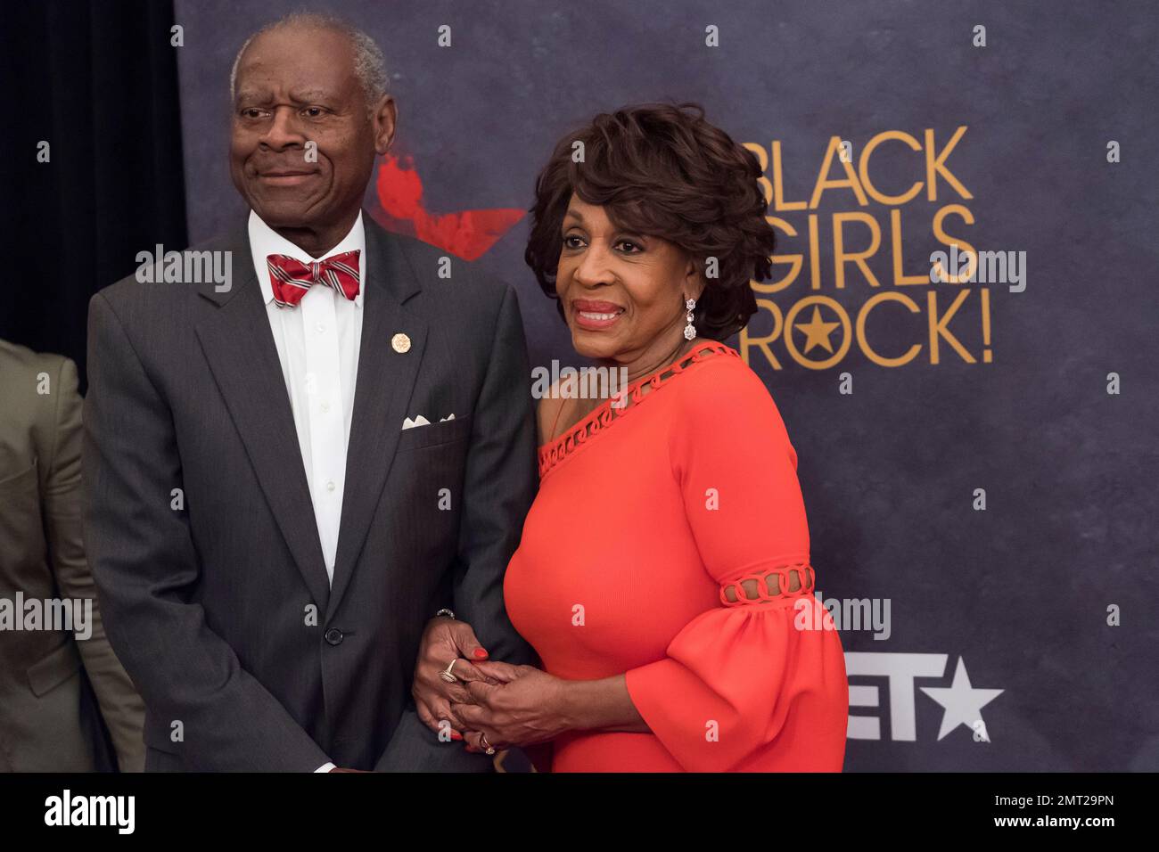 Congresswoman Maxine Waters, right, and husband Sid Williams attend the ...