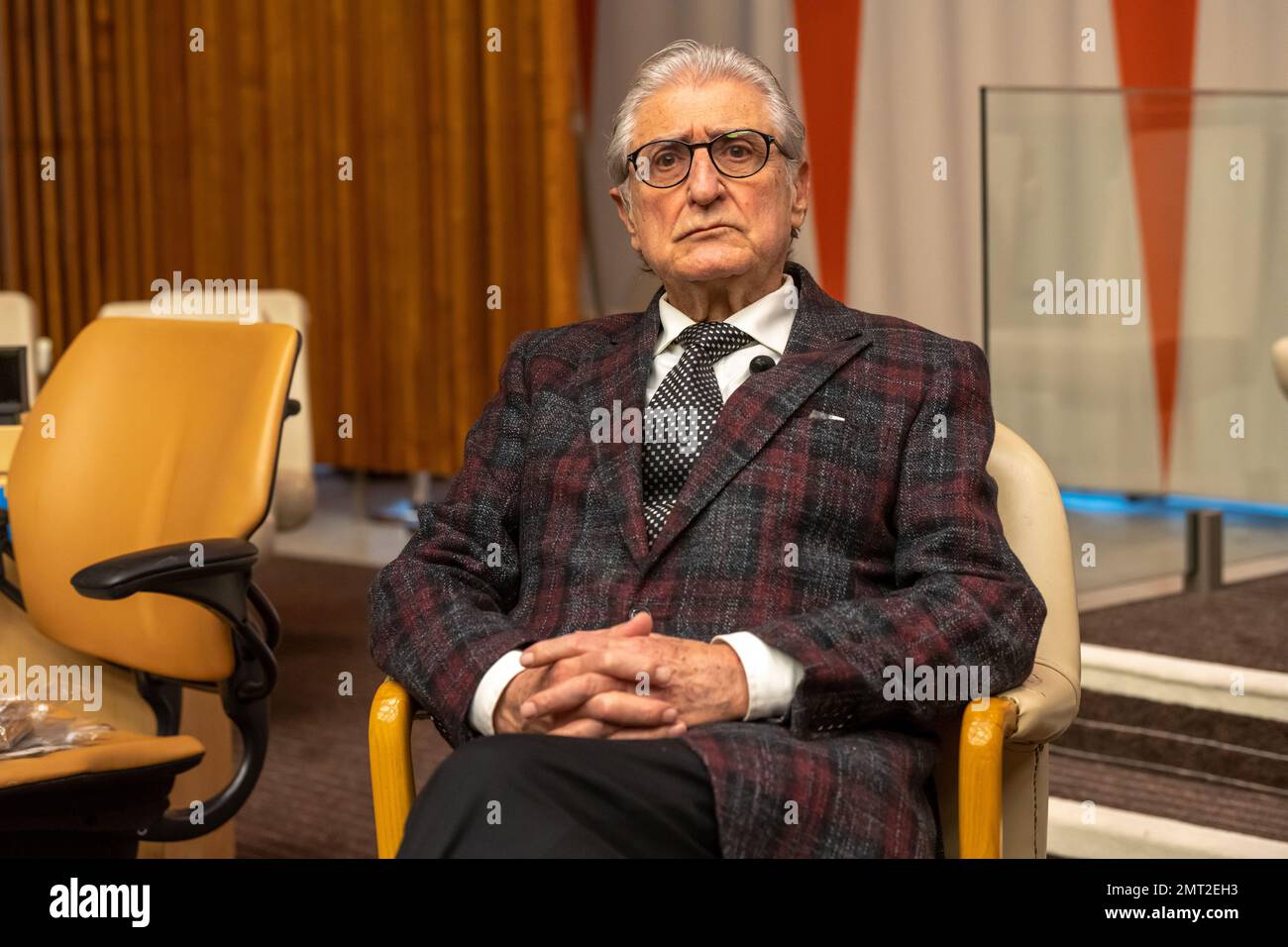 NEW YORK, NEW YORK - JANUARY 31: Actor Alexander Ansky attends a ...