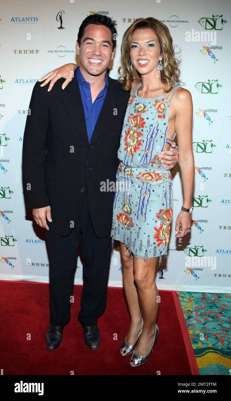 Dean Cain and Heather Kerzner, judges for the Miss Universe pageant ...