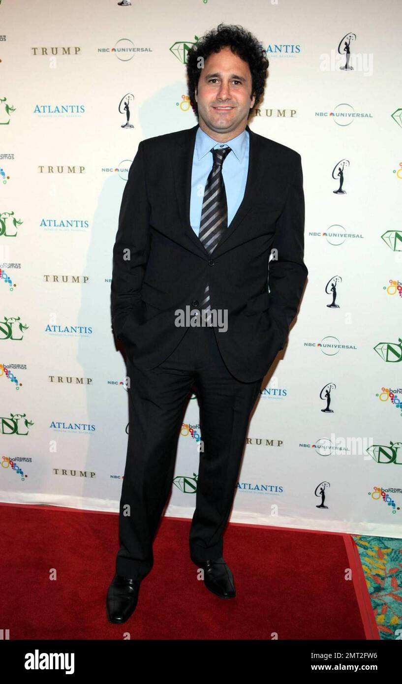 George Maloof Jr, a judge for the Miss Universe pageant, poses on the ...