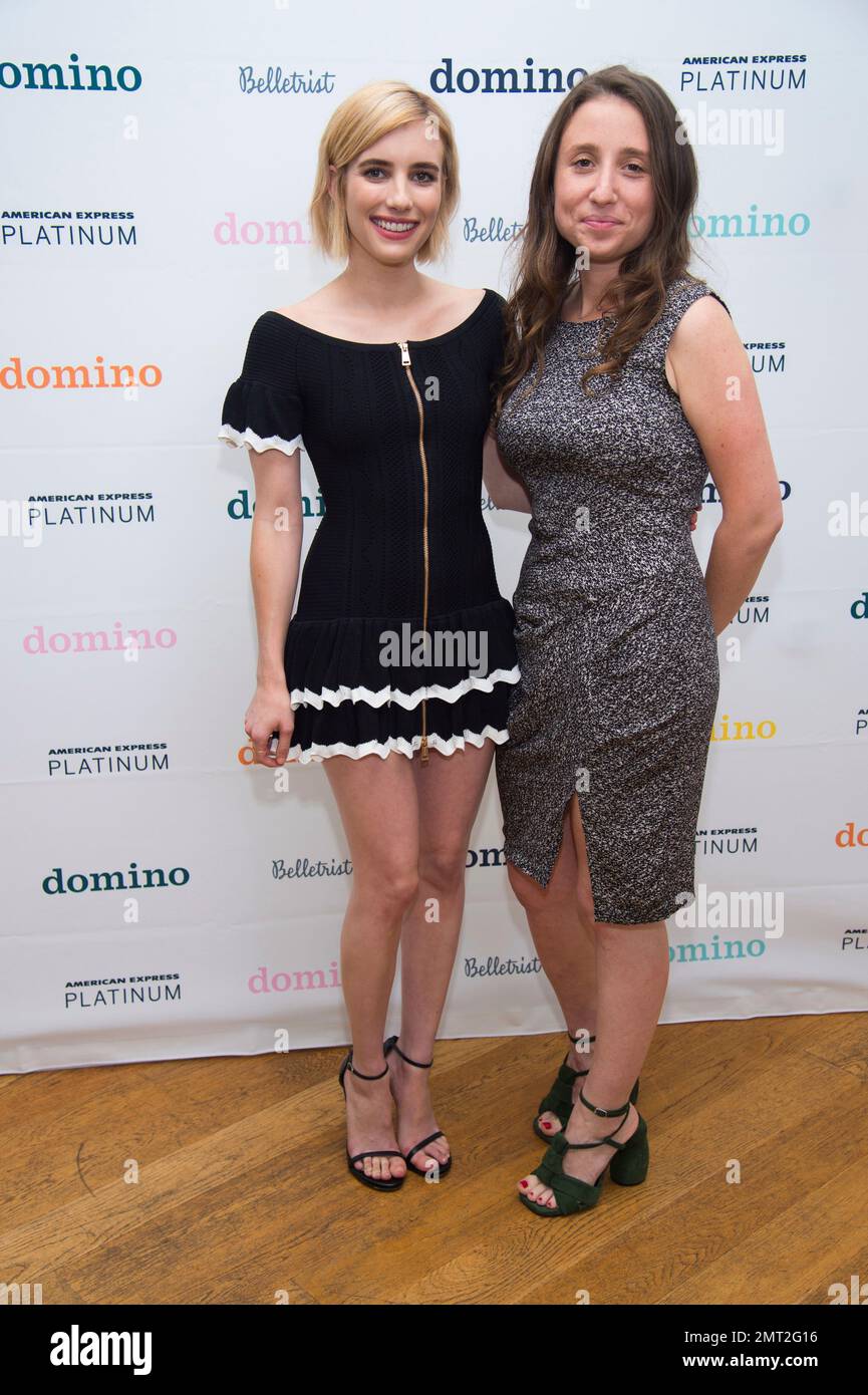 Actress and Belletrist co-founder Emma Roberts, left, and Belletrist co ...