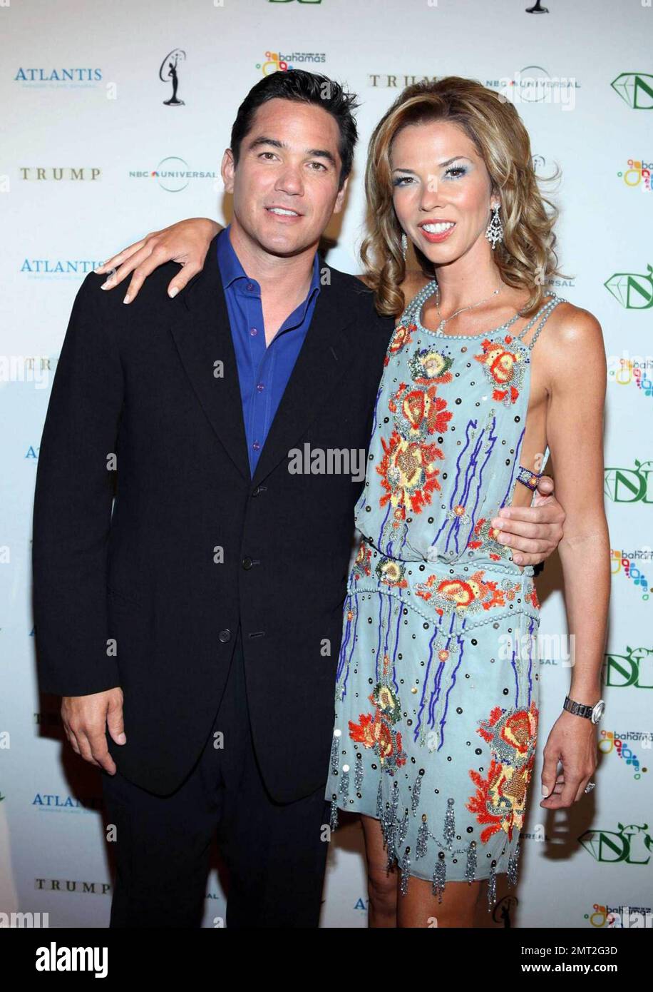- Dean Cain and Heather Kerzner, judges for the Miss Universe pageant ...