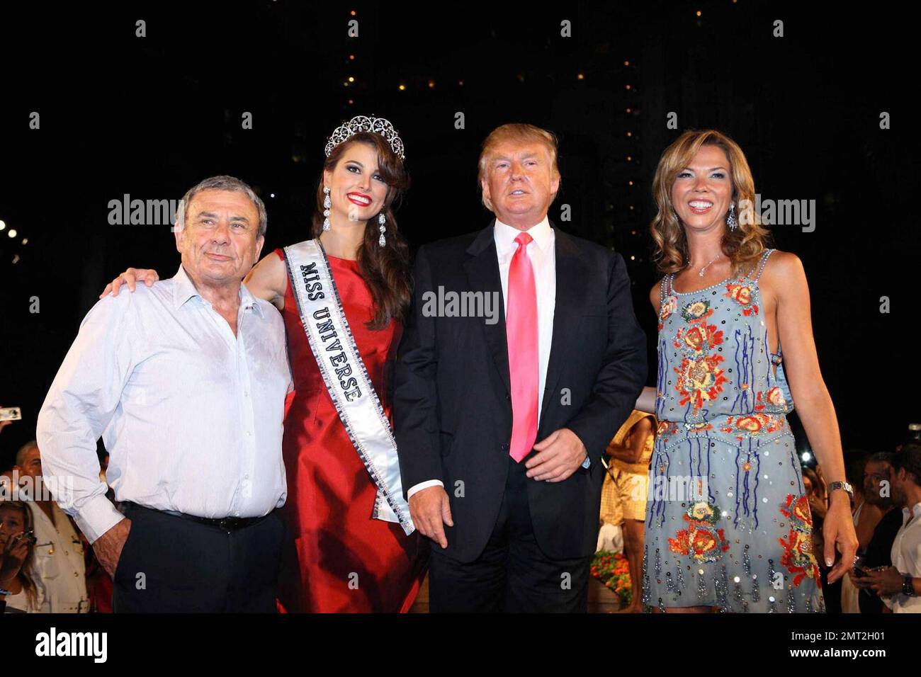 - Sol Kerzner, Miss Universe Stefania Fernandez, Donald Trump and ...