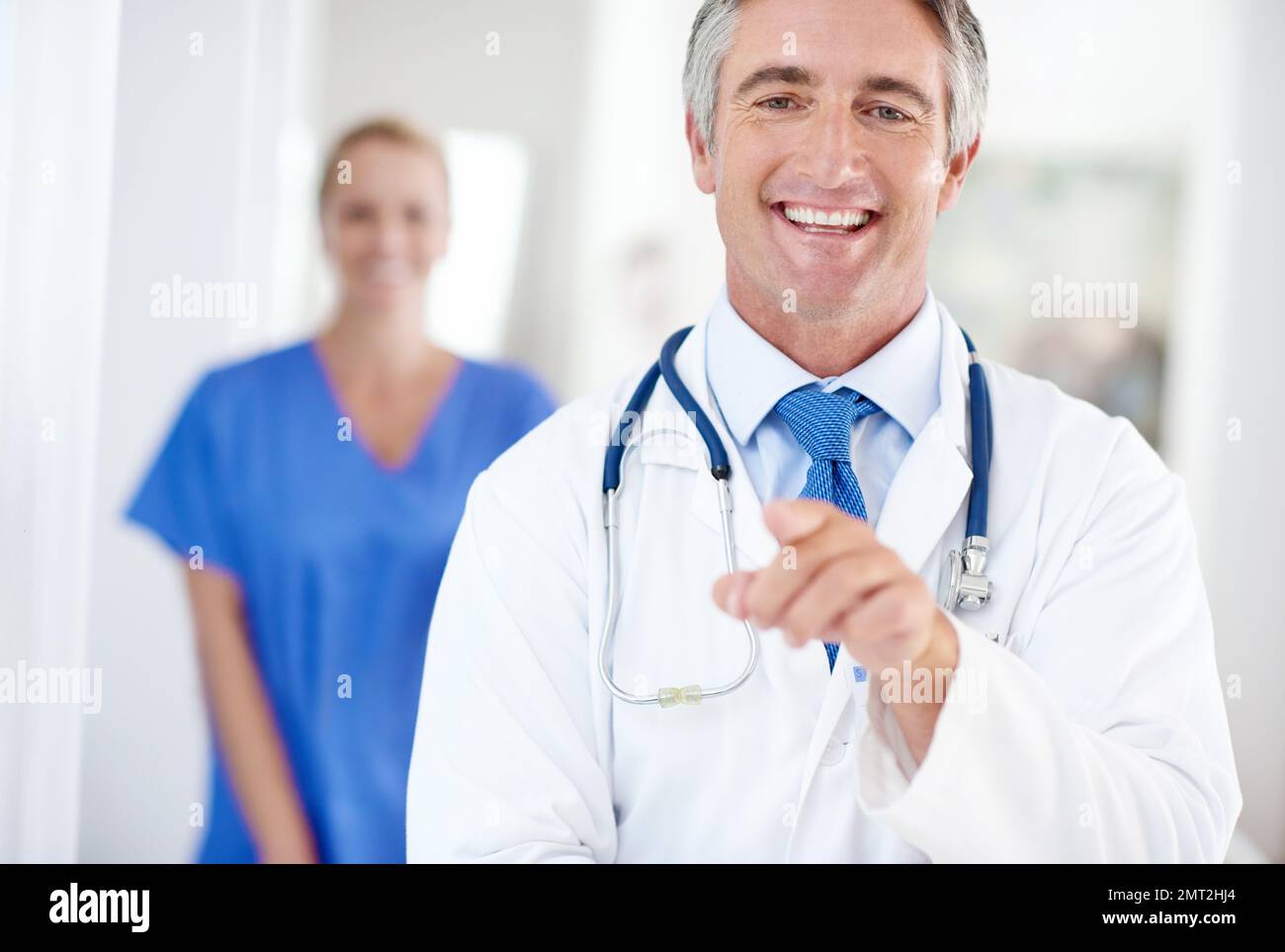 Important looking doctor hi-res stock photography and images - Alamy