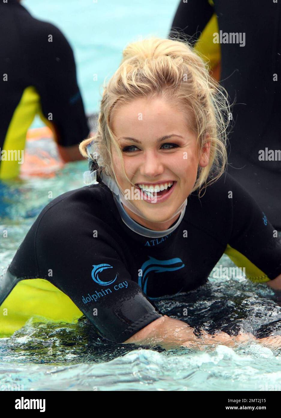 Exclusive!! Miss Missouri Candace Crawford at Dolphin Cay at Atlantis ...