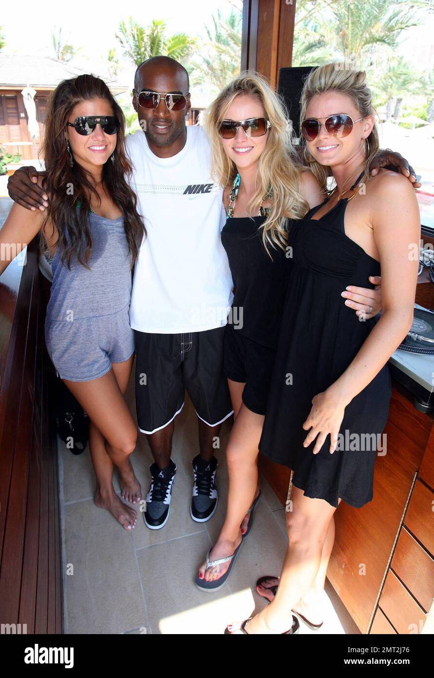 Exclusive!! L-R Miss Teen USA Hilary Cruz, DJ Frank Delour, Miss ...