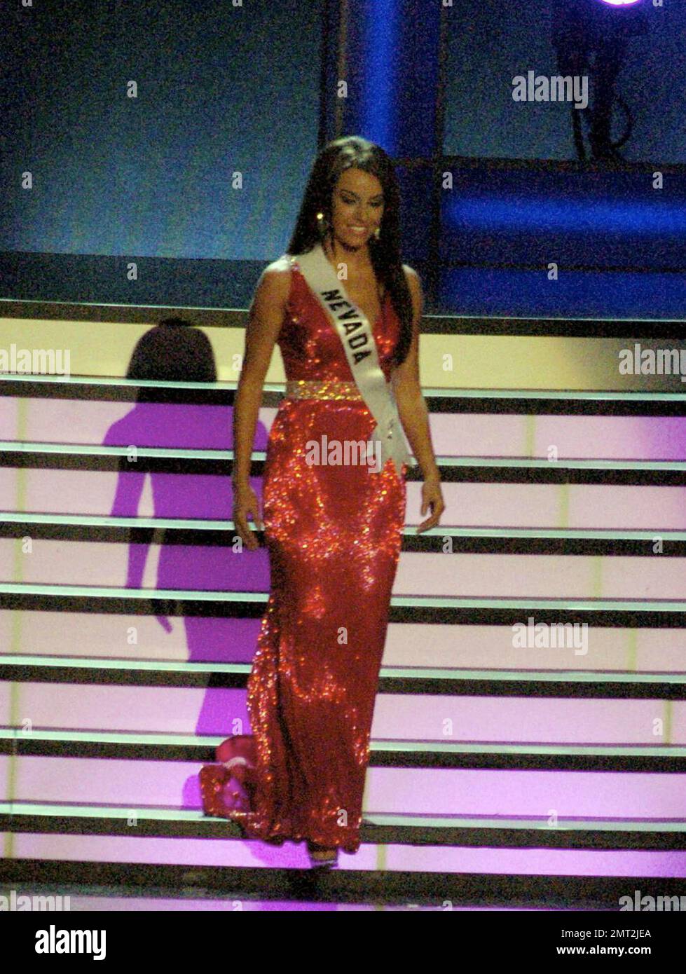 Miss Nevada Veronica Grabowski at the Miss USA Preliminary held at ...